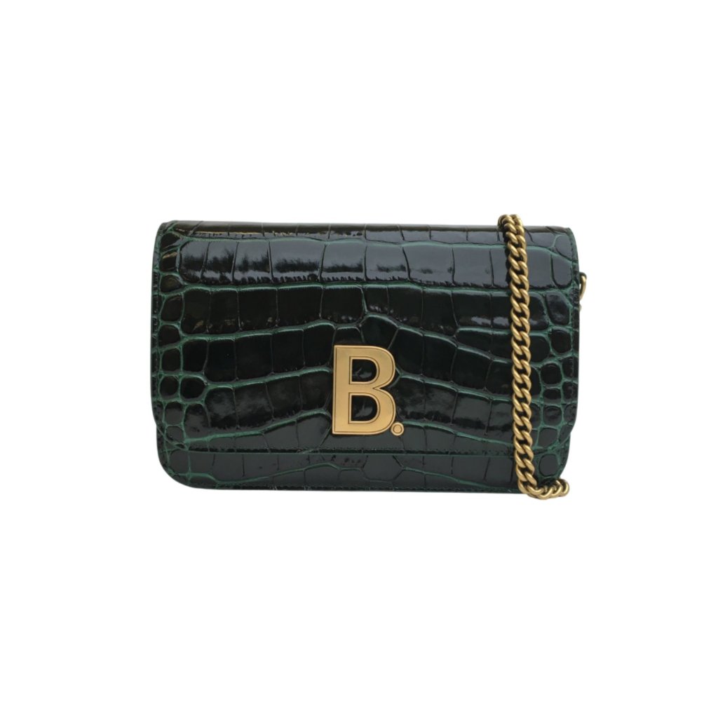 Balenciaga B Wallet On Chain - Luxe Du Jour