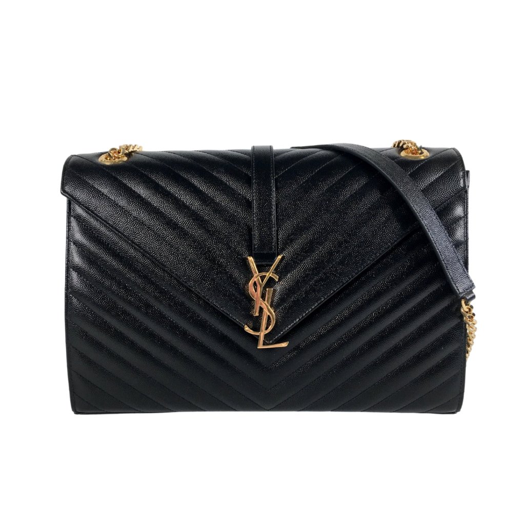 Saint Laurent (YSL) Large Envelope Flap - Luxe Du Jour