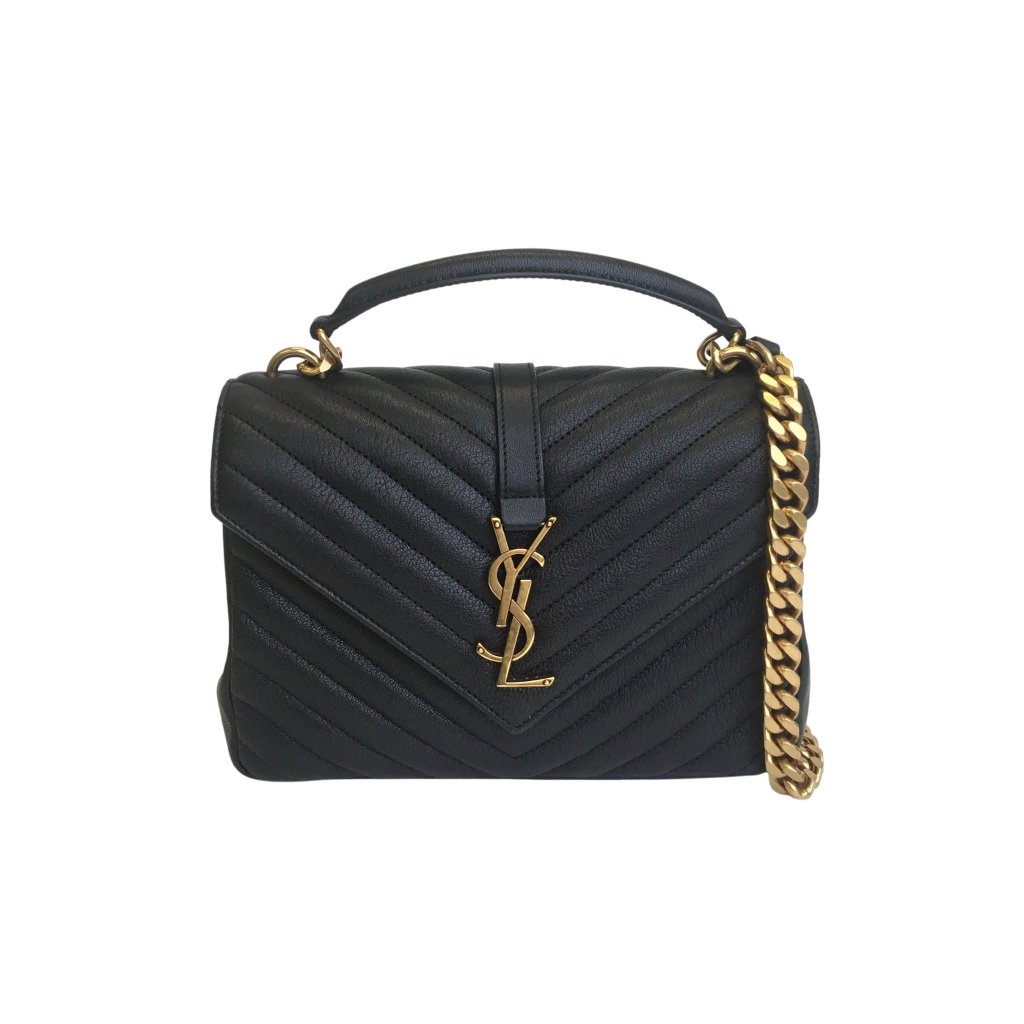 Saint Laurent (YSL) Medium College Bag - Luxe Du Jour