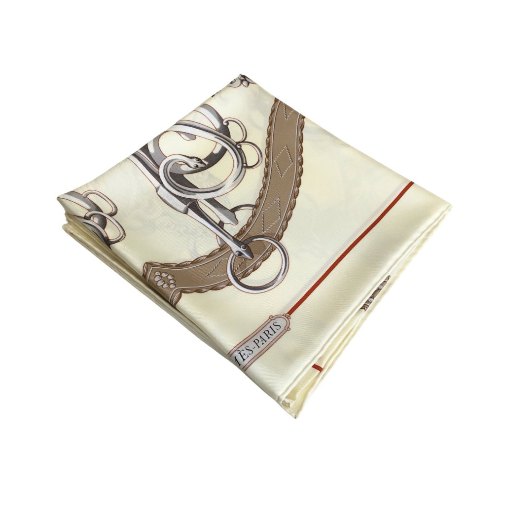 Hermes Lift Profile Silk Scarf - Luxe Du Jour