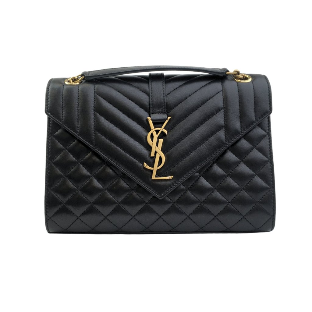 Saint Laurent (YSL) Medium Envelope Bag - Luxe Du Jour