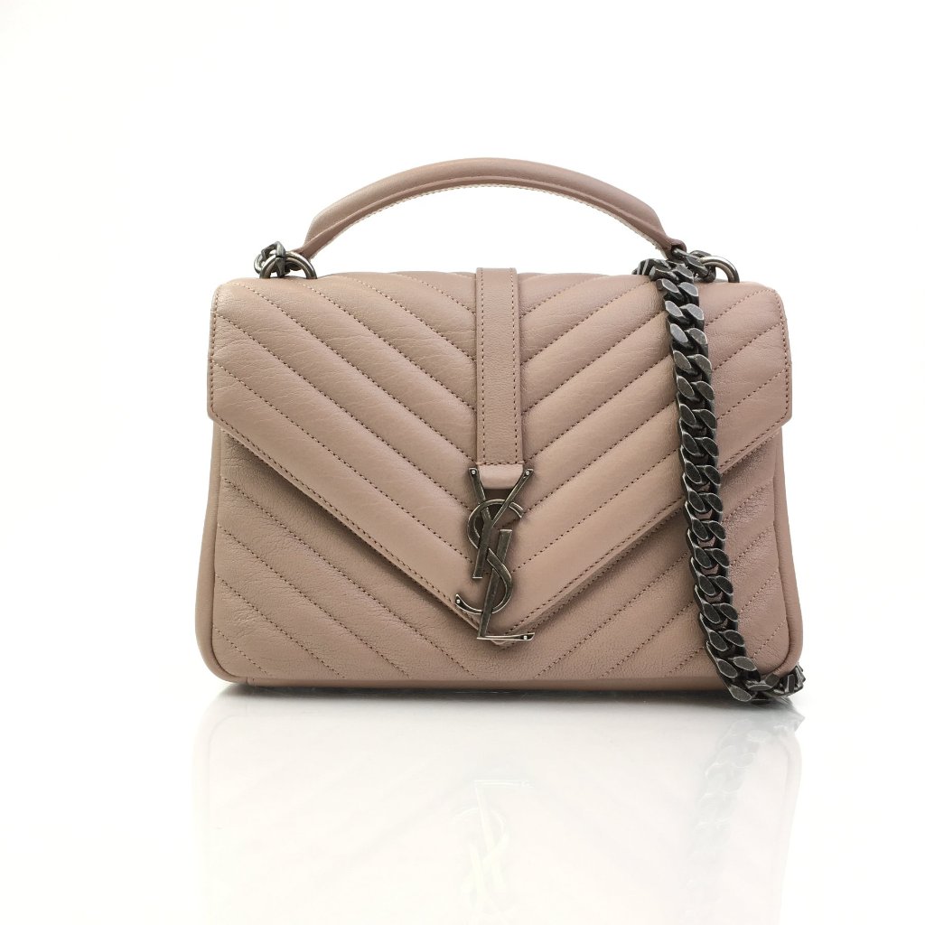 Saint Laurent (YSL) Medium College Bag - Luxe Du Jour