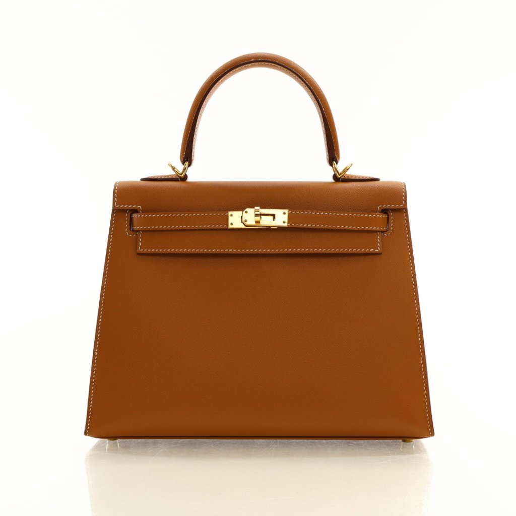 Hermes Kelly 25 Gold Madame - Luxe Du Jour