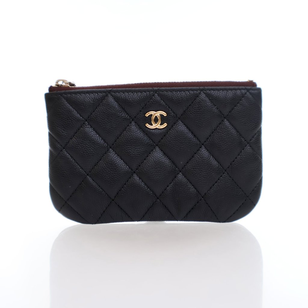 Chanel Mini O Case Black Caviar - Luxe Du Jour