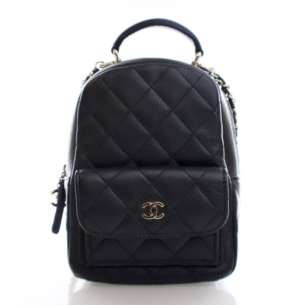 Chanel Mini Caviar Classic Backpack - Luxe Du Jour