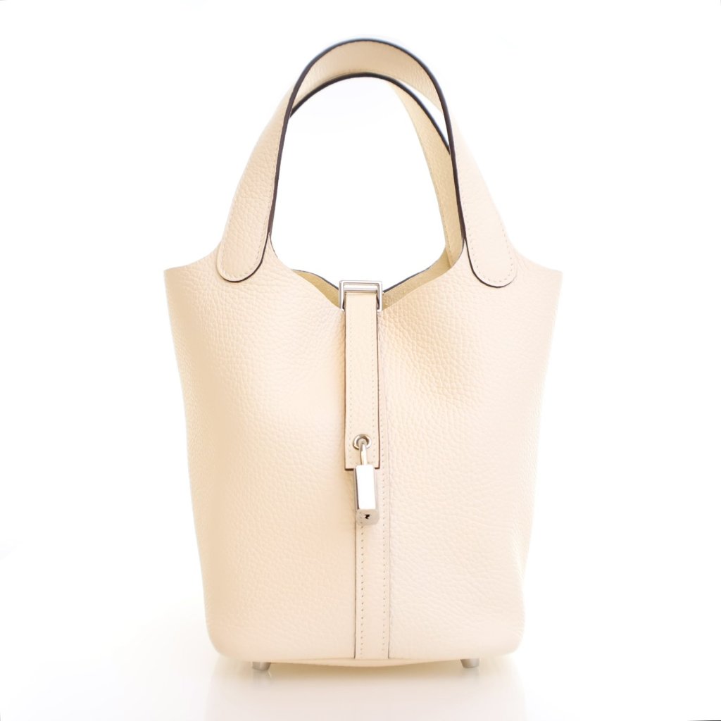 Hermes Nata Clemence Picotin 18 - Luxe Du Jour