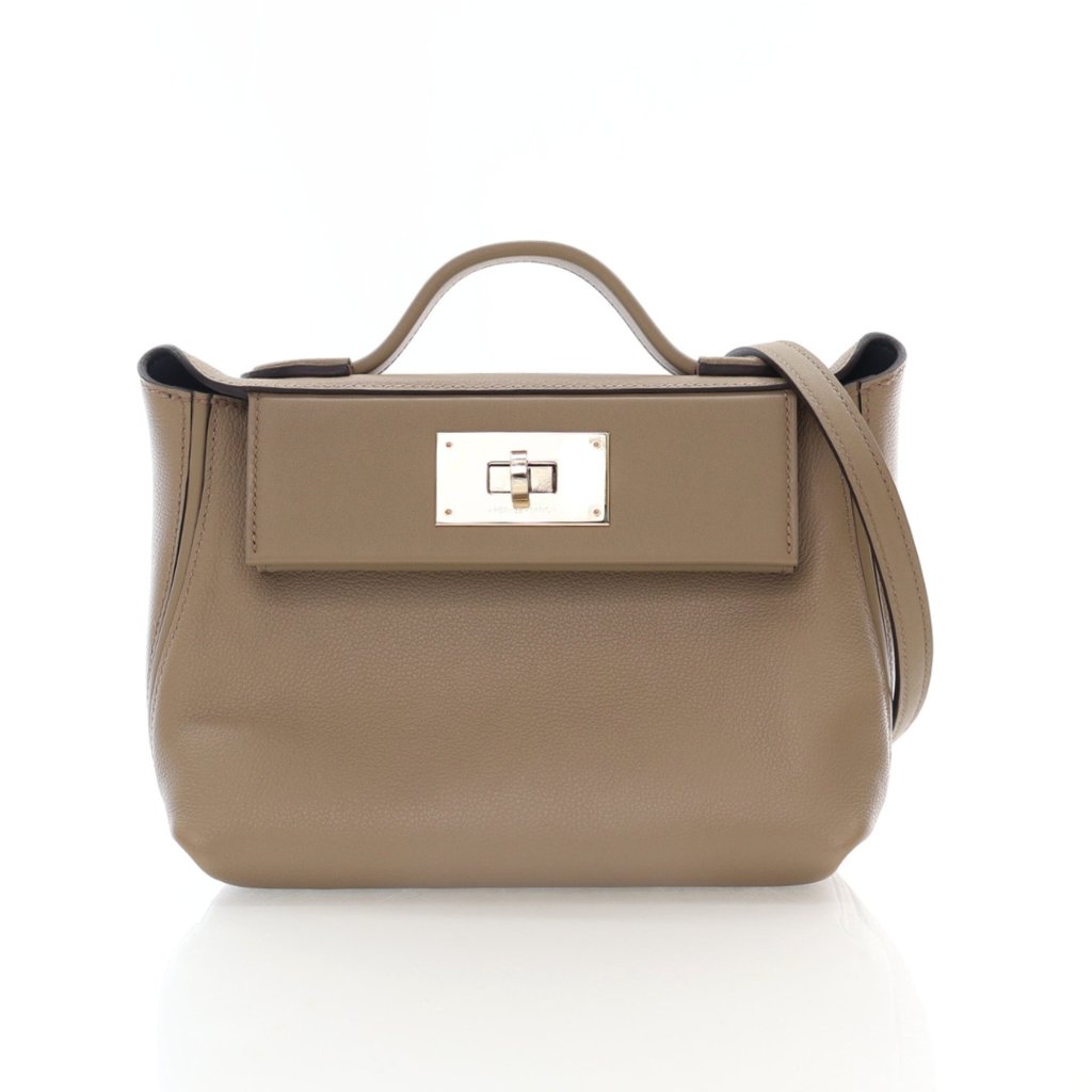 Hermes Beige Marfa Evercolor Swift 24/24 21 - Luxe Du Jour