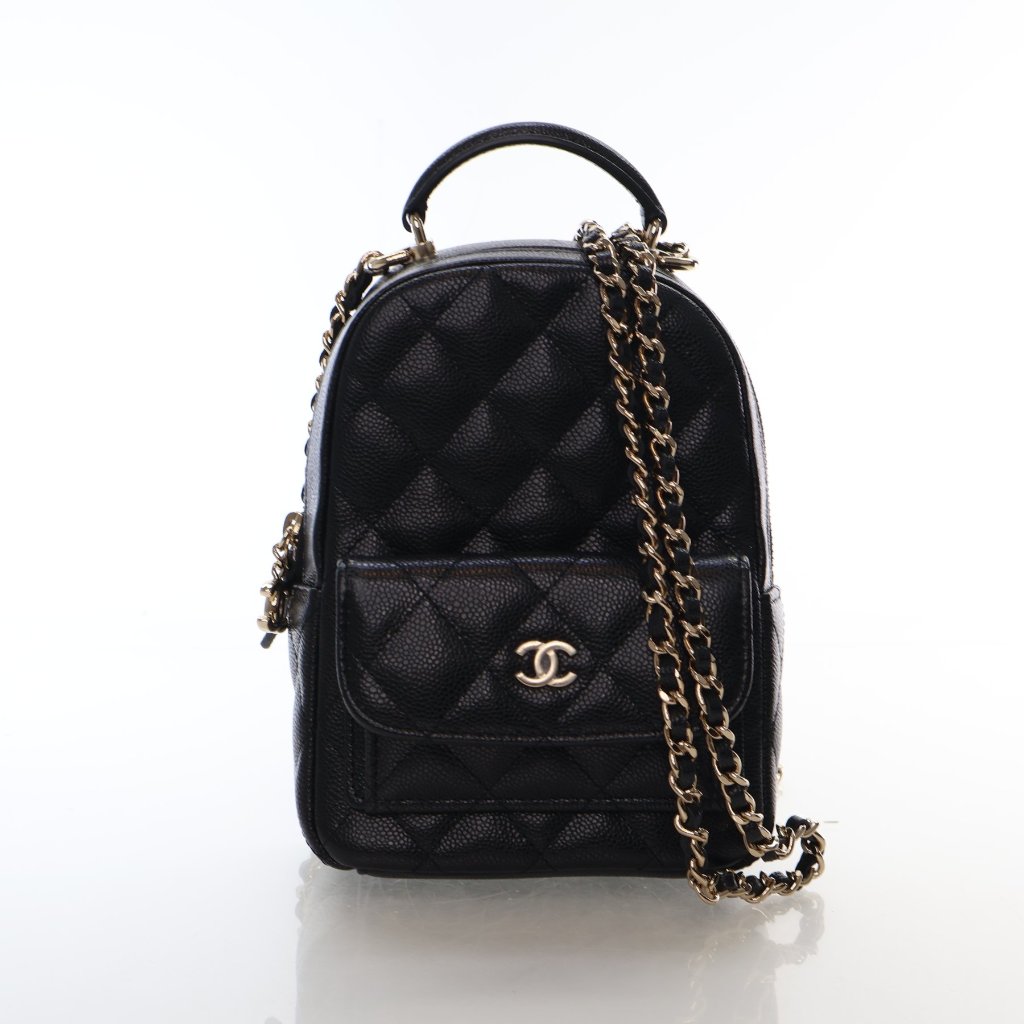 Chanel Mini Caviar Classic Backpack - Luxe Du Jour